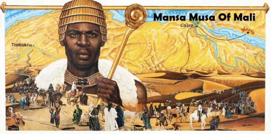 The richest person in history is an African King Mansa Musa I from Mali ...