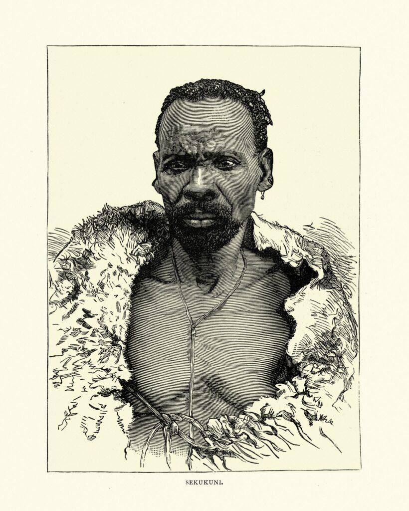 The British nightmare. King Sekhukhune I of Bapedi [1814 - 1882] | The ...