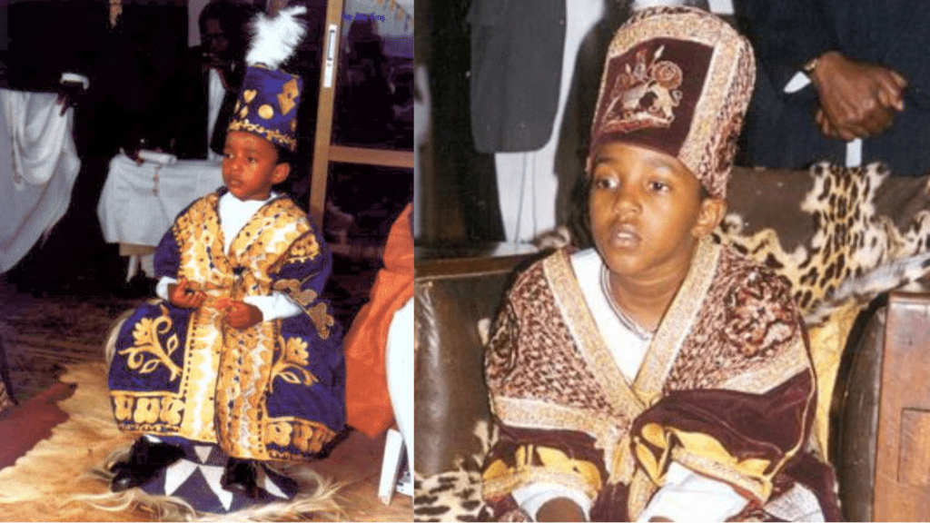 King Oyo, the world’s youngest king who ascended the throne at age 3 ...