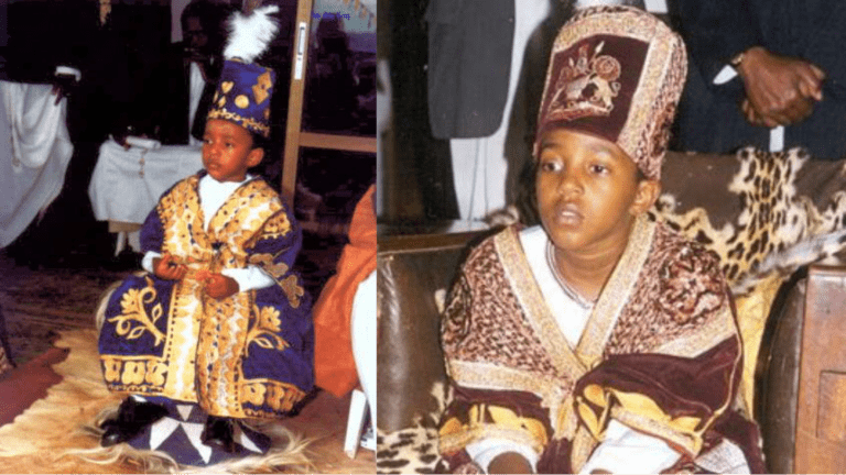 King Oyo, the world’s youngest king who ascended the throne at age 3 ...