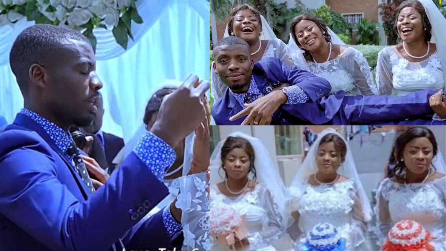 Man Marries Triplets In Democratic Republic Of Congo The African History Man Marries Triplets In Democratic Republic Of Congo The African History